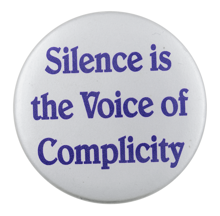 Silence is Complicity | The American Citadel